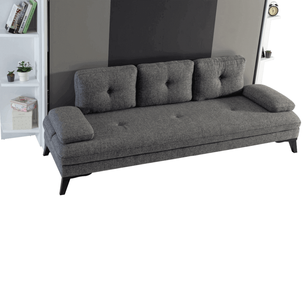 Horizontal retractable 2-seater bed | Luxul